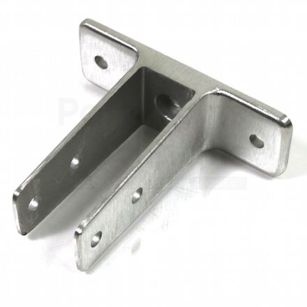 Two Ear Urinal Bracket Chrome Plated