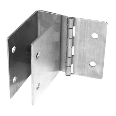 Hinged 1 Ear Bracket - Partition Hinges for Stall Doors - Partition ...
