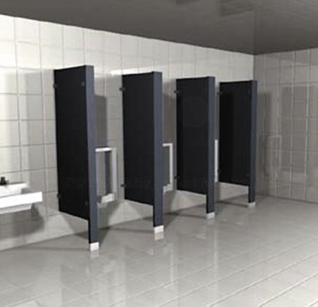 Solid Plastic Toilet Partitions | HDPE Toilet Partitions