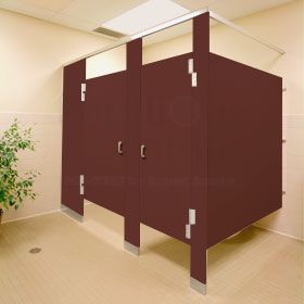 Solid Plastic Toilet Partitions | HDPE Toilet Partitions