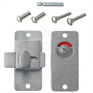 Ada Indicator Slide Bolt Latch Cast SS